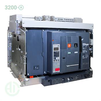 کلید هوایی ACB اشنایدر 4 پل 3200 آمپر کشویی NW32H1 4PML2EWHH | سام اشنایدر