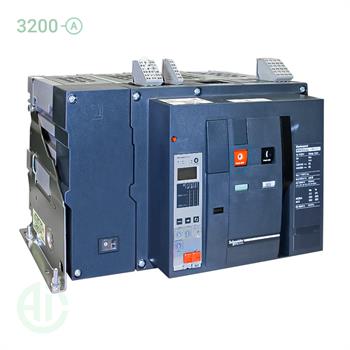 کلید هوایی ACB اشنایدر 4 پل 3200 آمپر فیکس NW32H1 4PML2EHH | سام اشنایدر